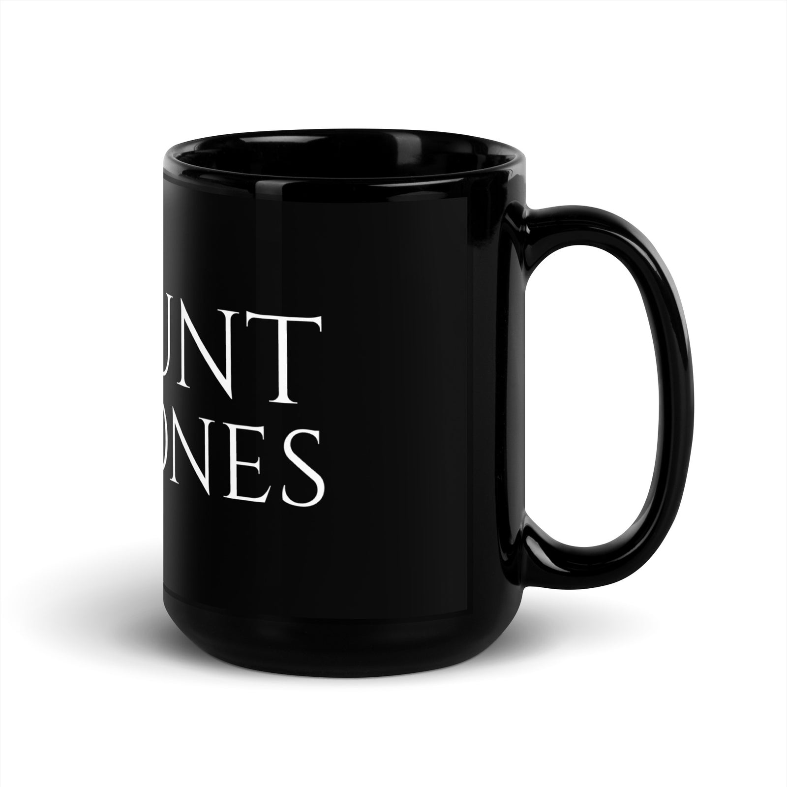 Hic Sunt Dracones - Here Be Dragons - Latin Language Black Glossy Mug