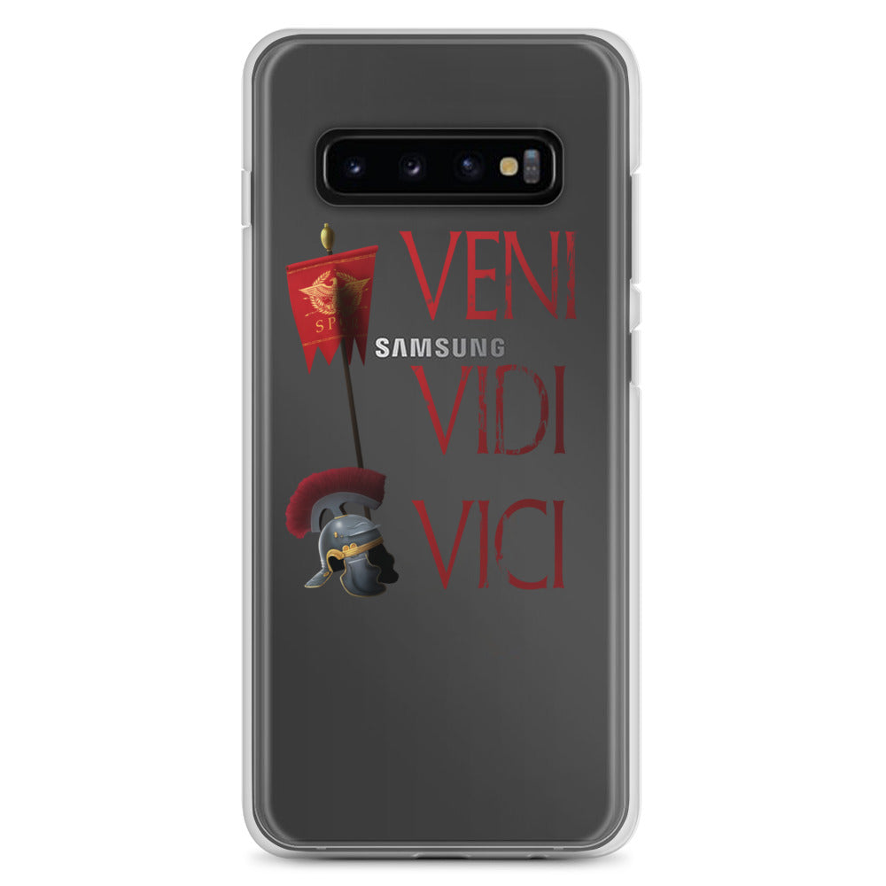 Veni Vidi Vici - Julius Caesar - Clear Case For Samsung® – SPQR Emporium