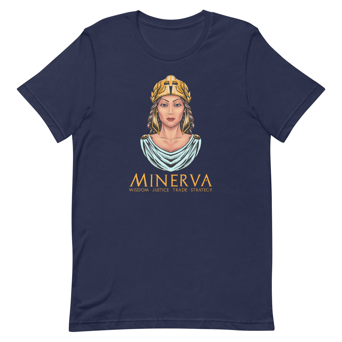 Minerva - Ancient Roman Goddess - Roman Mythology Unisex T-Shirt – SPQR ...