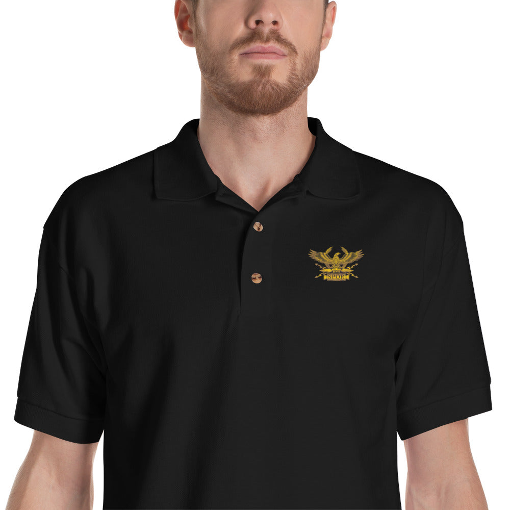Ancient Rome Polo Shirts || Ancient Roman history gifts by SPQR Emporium