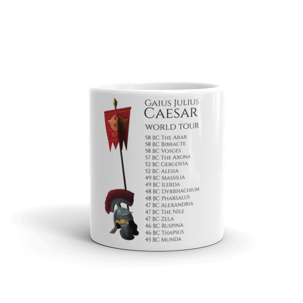 Gaius Julius Caesar World Tour Coffee Mug